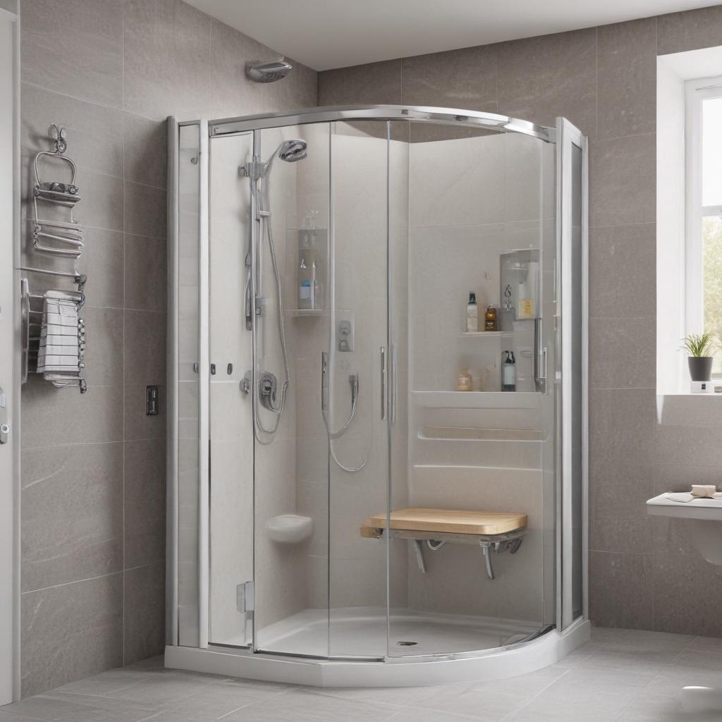 Cabine De Douche Avec Siege