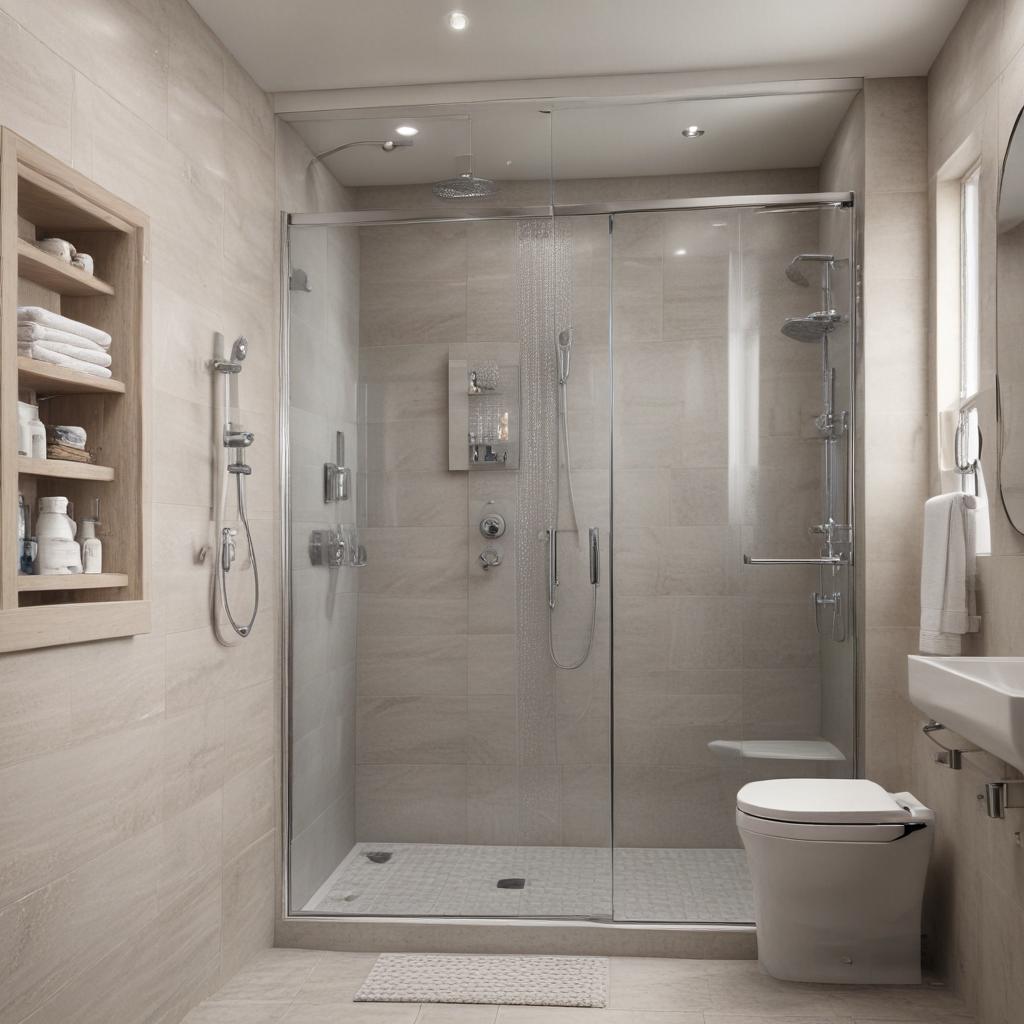 Cabine de douche grande taille senior : confort et sécurité
